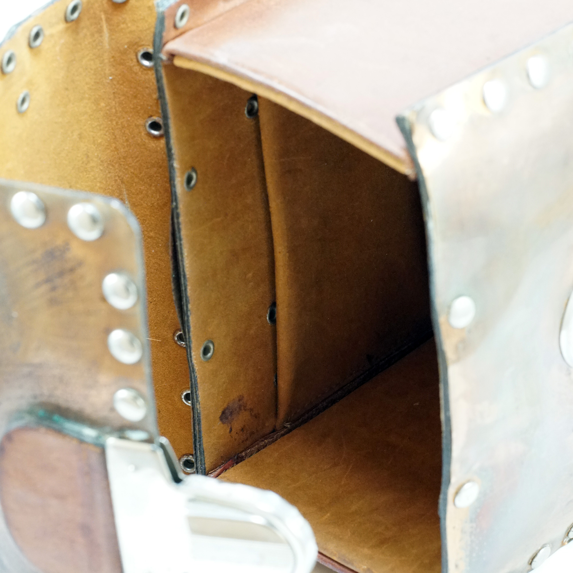 Unique Bespoke Leather and Copper Purse