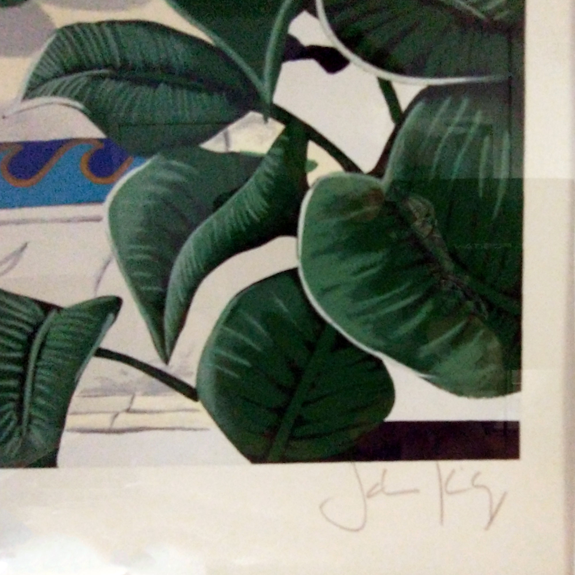 "Positano Moon" Artist Proof Serigraph 47/60 by John Kiraly